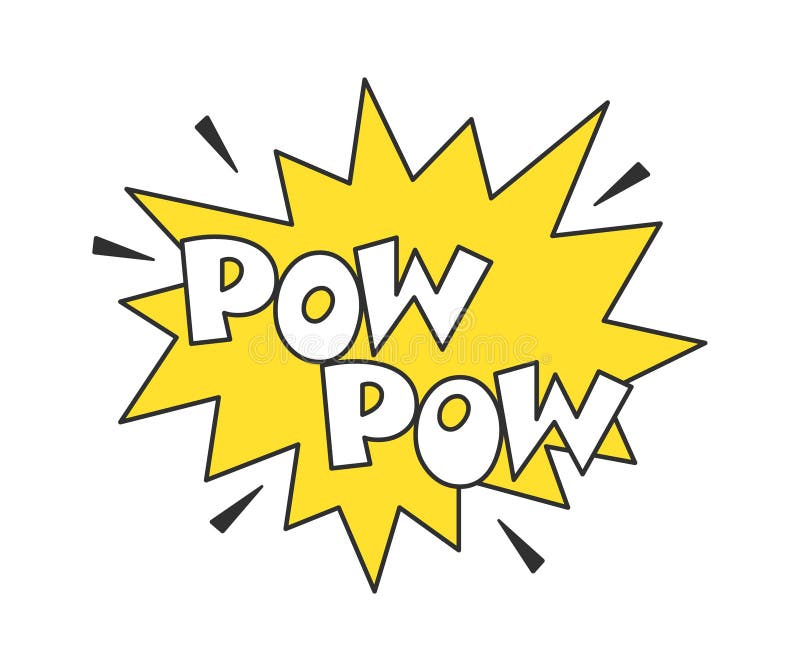 Comic Cartoon Explosion stock vector. Illustration of vector - 281659919