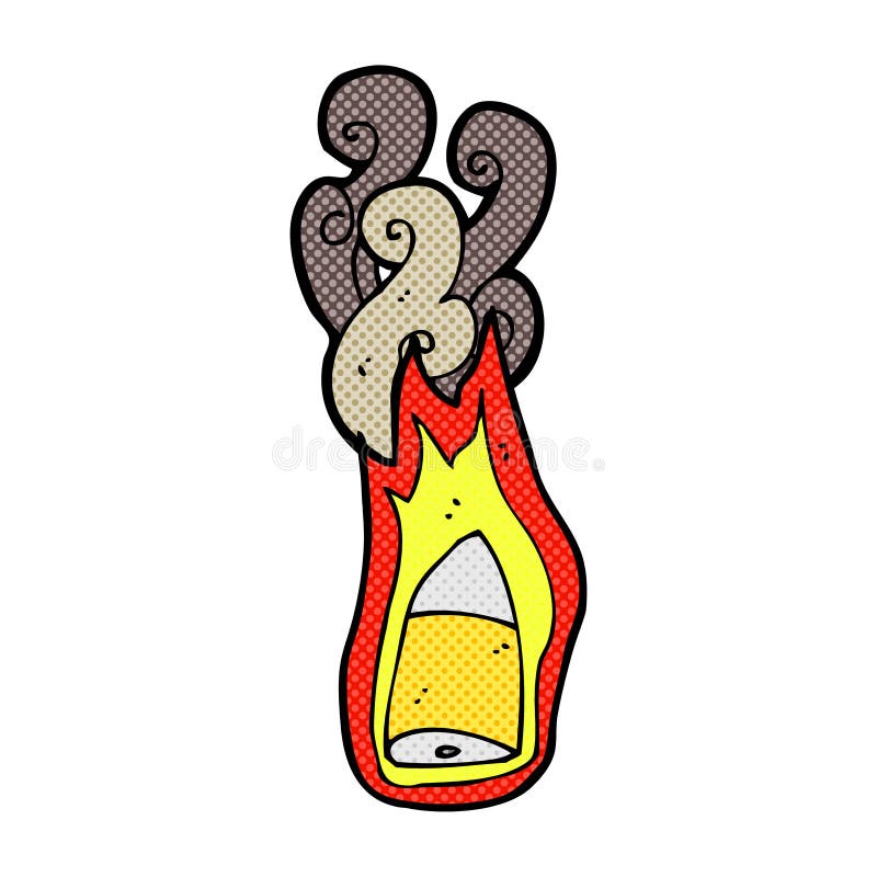 Flaming Bullet Stock Illustrations – 135 Flaming Bullet Stock ...