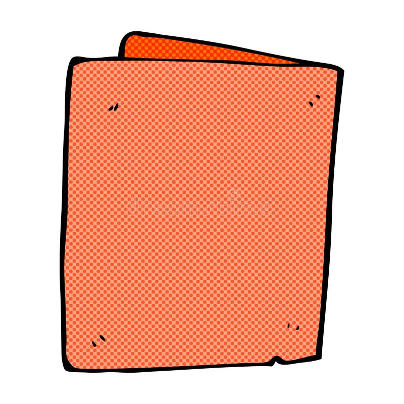 Comic cartoon folded card stock illustration. Illustration of cartoon ...