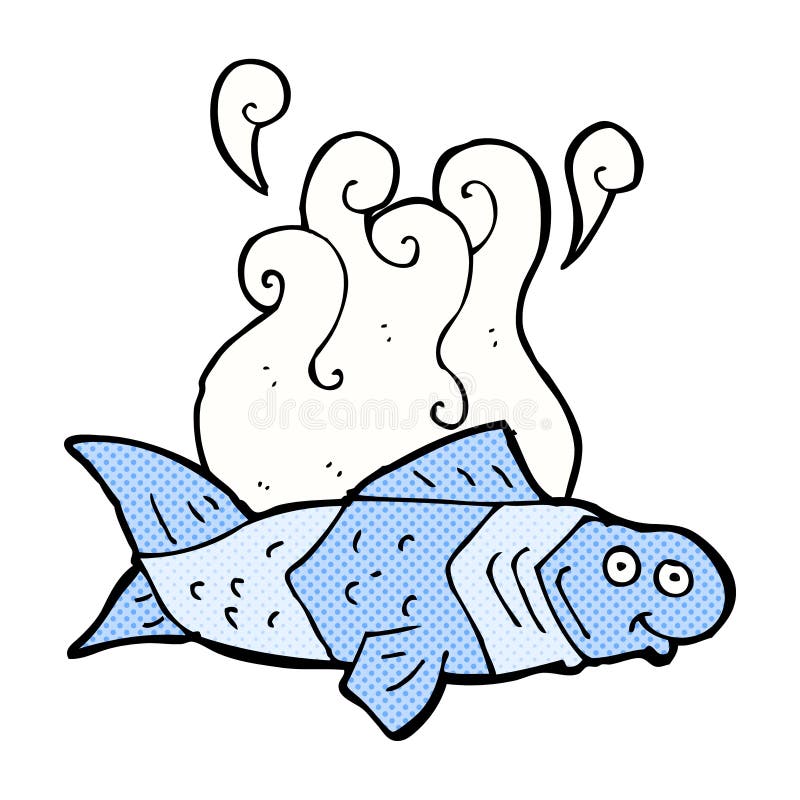 Comic cartoon funny fish stock illustration. Illustration of animals ...