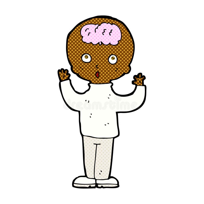 Cartoon genius scientist stock vector. Illustration of scientist - 38052338