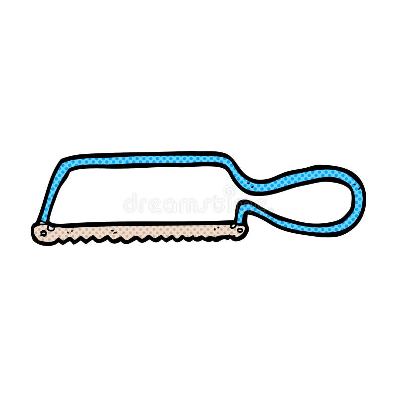 Cartoon Hacksaw Superhero Character, Defender Stock Vector ...