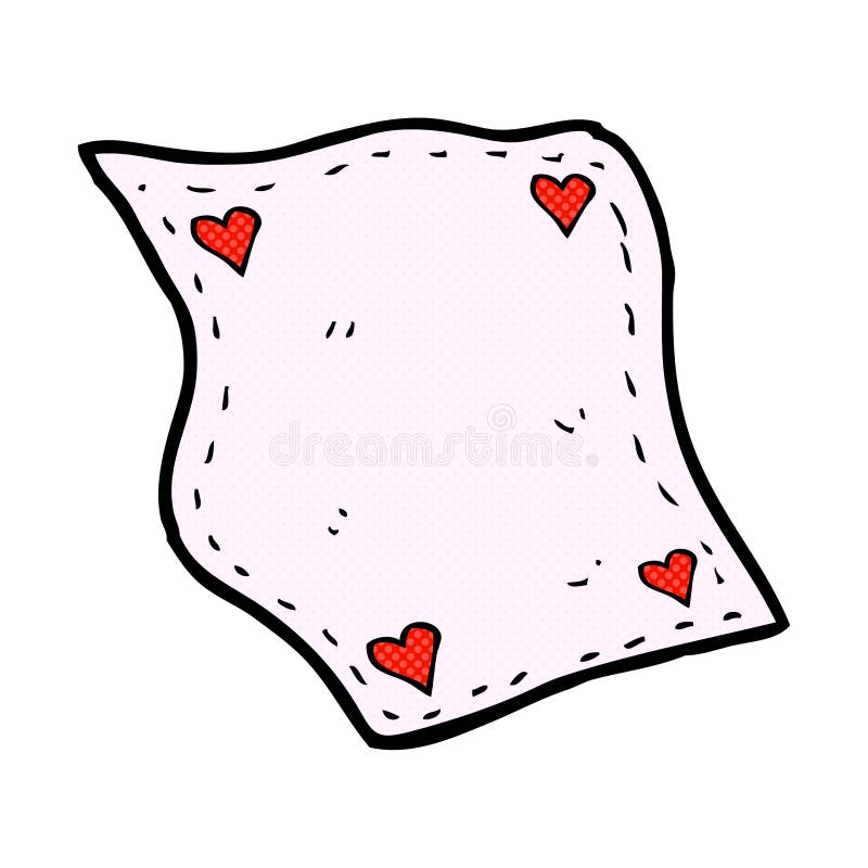 Comic Cartoon Handkerchief Stock Illustration - Image: 51585952
