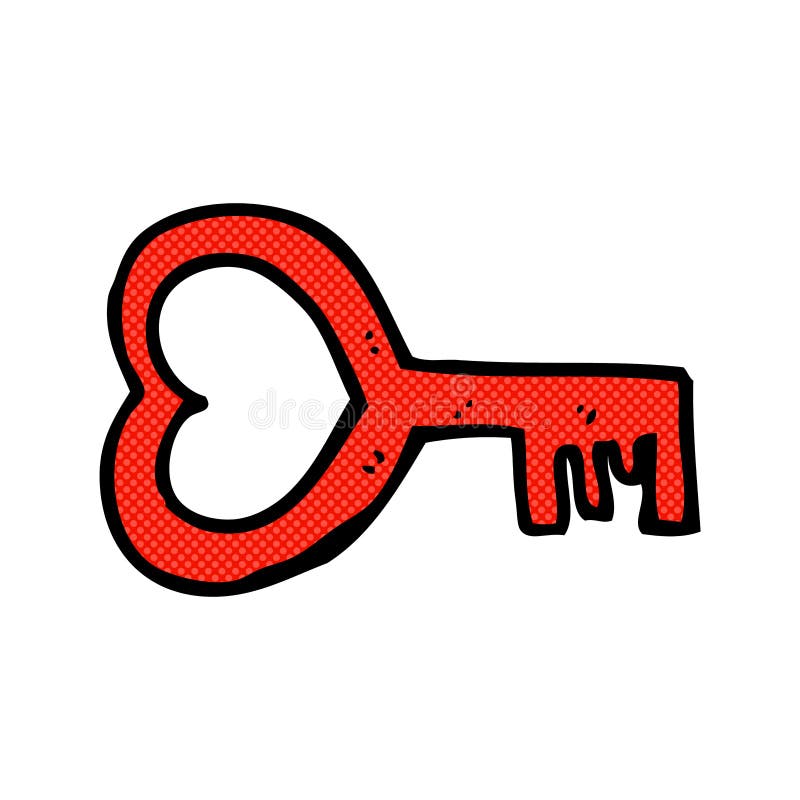 Cartoon Heart Shaped Key Stock Illustrations – 679 Cartoon Heart Shaped ...