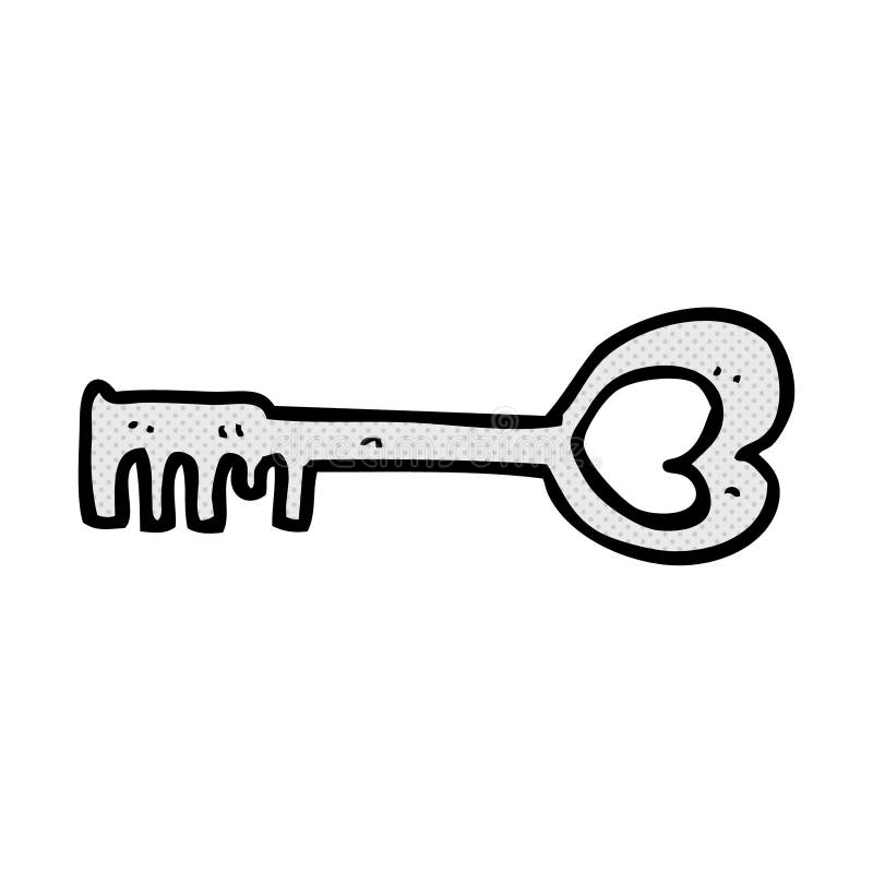 Cartoon Heart Shaped Key Stock Illustrations – 199 Cartoon Heart Shaped ...