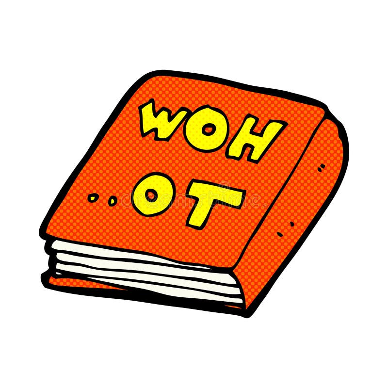 To Book Guide Manual Cartoon Character Cute Hand Stock Illustrations ...