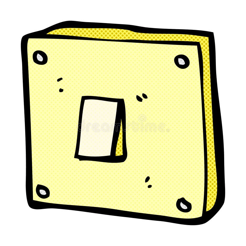Comic Cartoon Light Switch Stock Illustrations – 59 Comic Cartoon Light ...