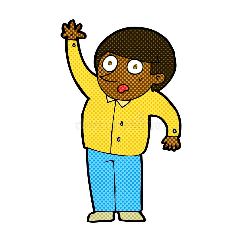 Comic Cartoon Man Asking Question Stock Illustrations – 131 Comic ...