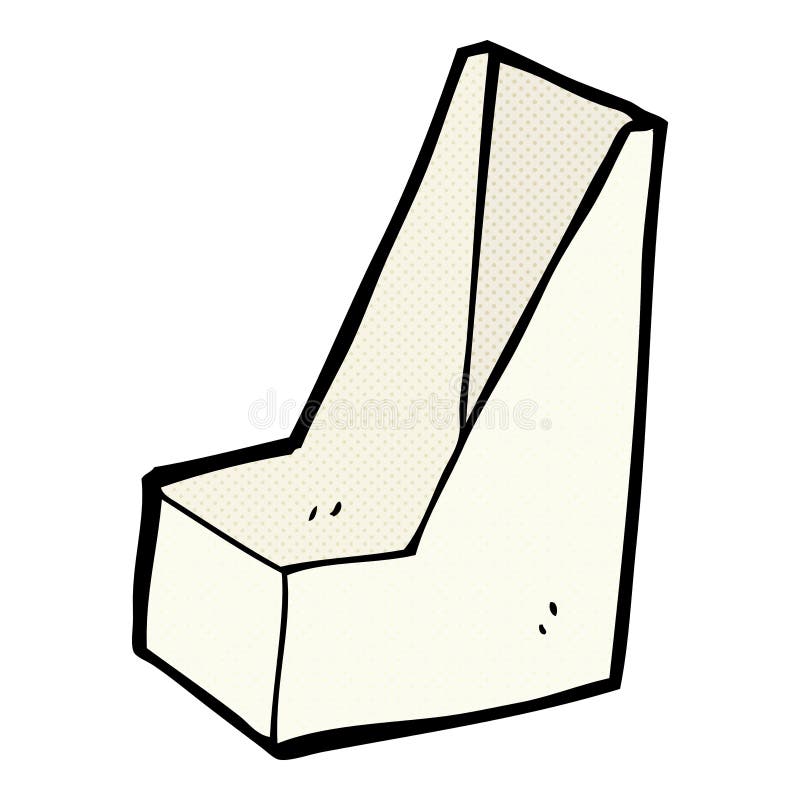 Comic cartoon office file stock illustration. Illustration of doodle ...