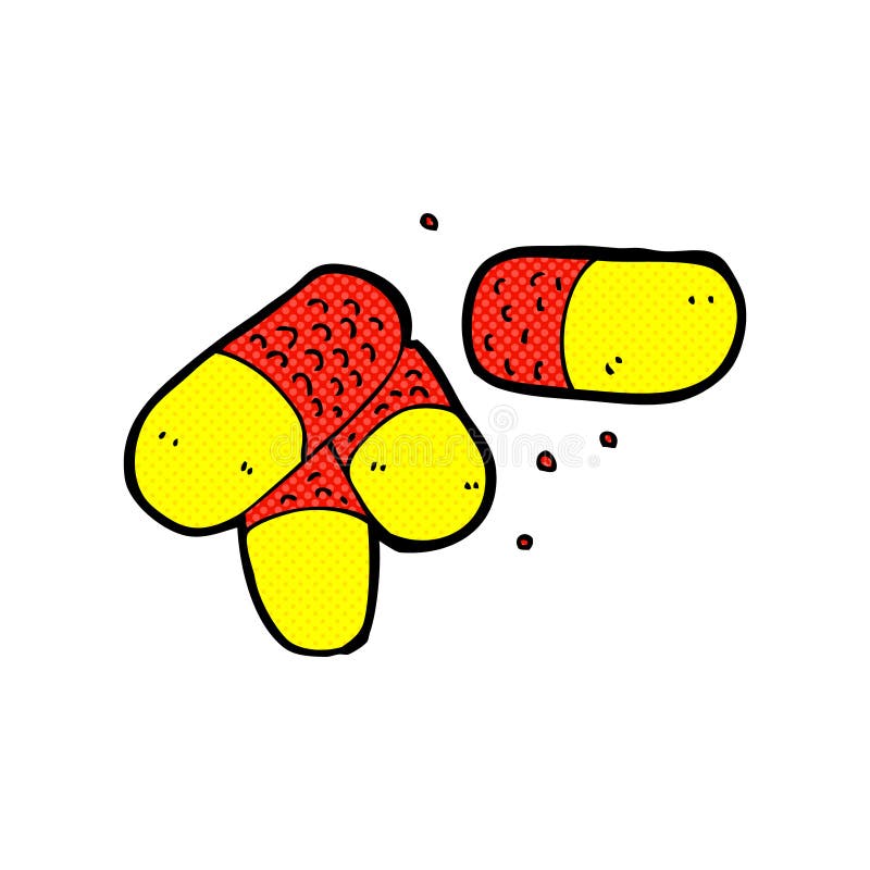 Cartoon painkillers stock vector. Illustration of cartoon - 37010647