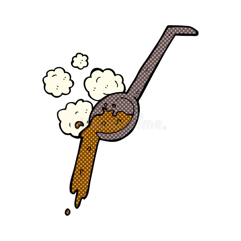 Cartoon Gravy Boat in the Mascot Drinking in Cup Stock Vector ...