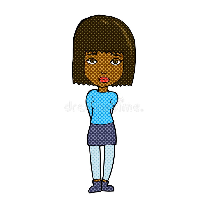 Cute Serious Girl Stock Illustrations – 1,308 Cute Serious Girl Stock ...