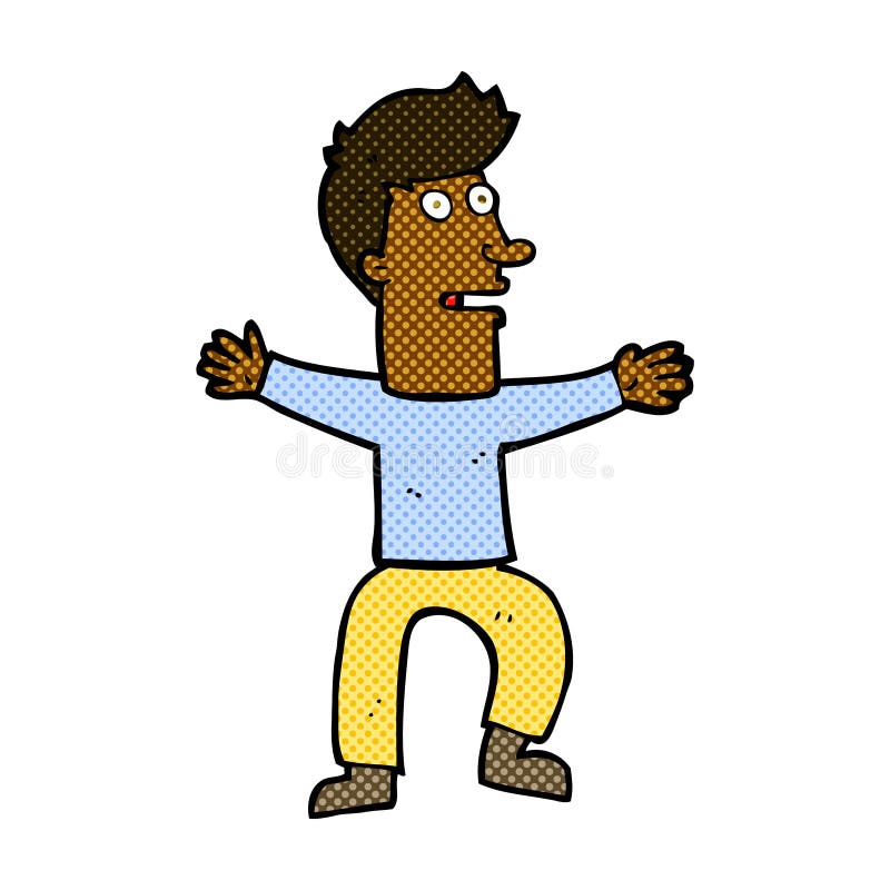 Startled Man Cartoon Stock Illustrations – 938 Startled Man Cartoon ...