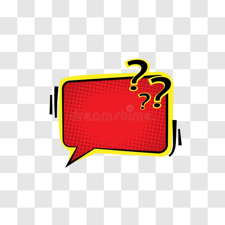 Comic Cartoon Style Blank Dialogue Box Stock Vector - Illustration of ...