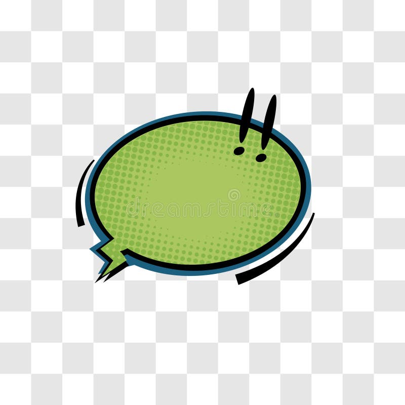 Comic Cartoon Style Blank Dialogue Box Stock Vector - Illustration of ...