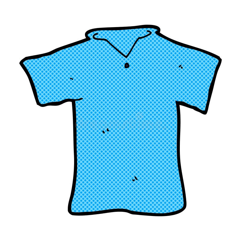 Comic cartoon t shirt stock illustration. Illustration of line - 52880051