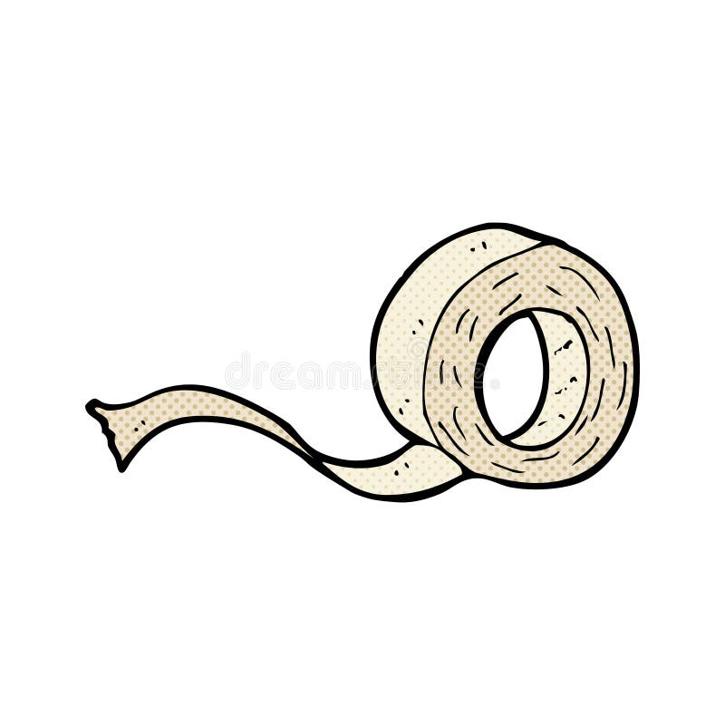 Cartoon tape stock illustration. Illustration of quirky - 37026837