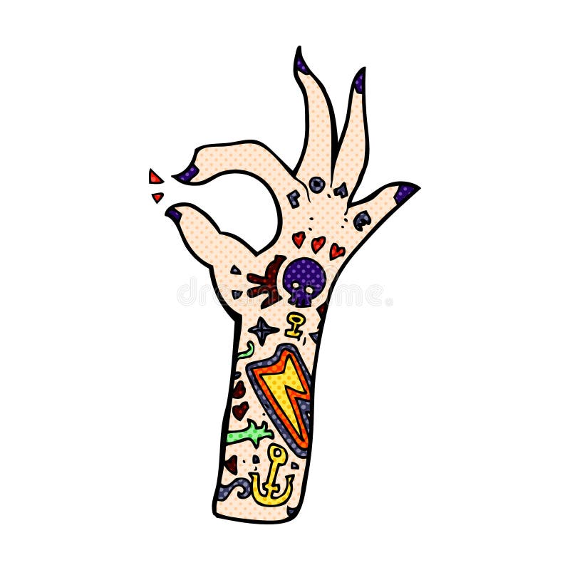 Tattoo Arm Comic Stock Illustrations – 124 Tattoo Arm Comic Stock ...