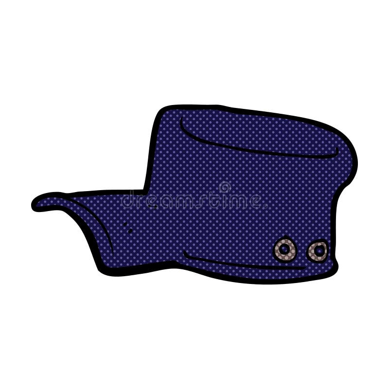 Comic cartoon uniform hat stock illustration. Illustration of style ...