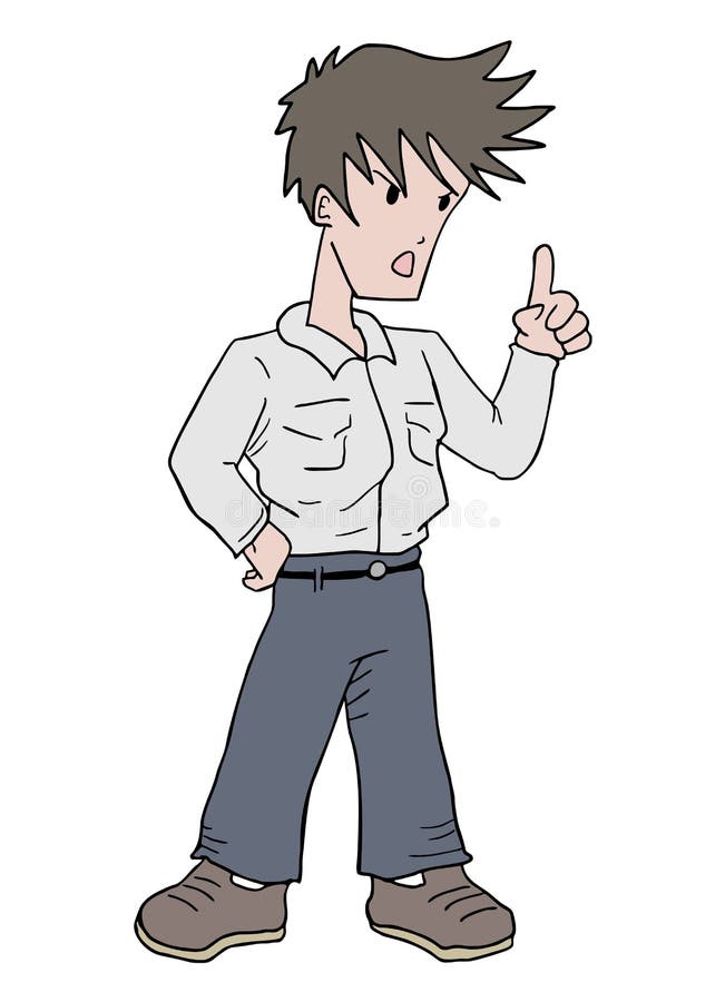 Comic character stock vector. Illustration of creative - 68131353