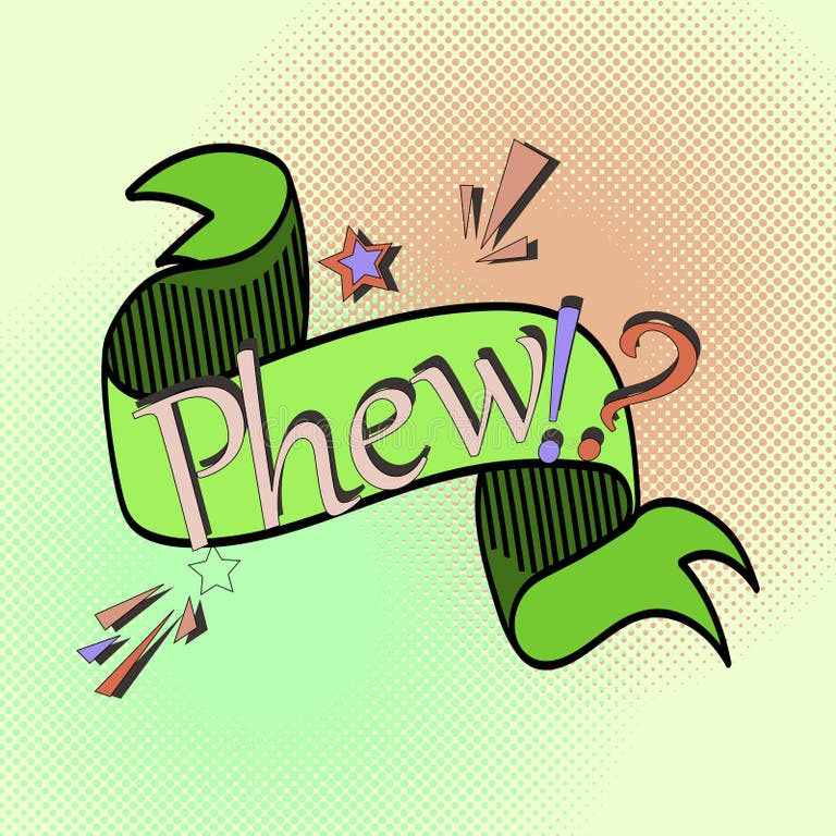 Phew Stock Illustrations – 96 Phew Stock Illustrations, Vectors ...