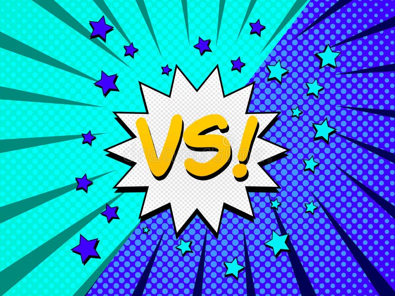 Comic competitive concept stock vector. Illustration of humor - 172019894