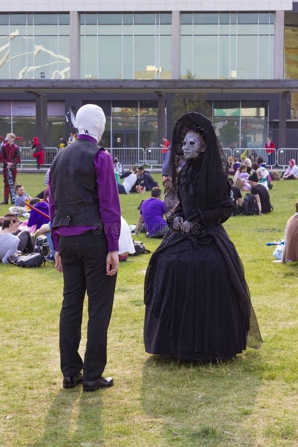 Comic Con London 2016 editorial photography. Image of anime - 73569952