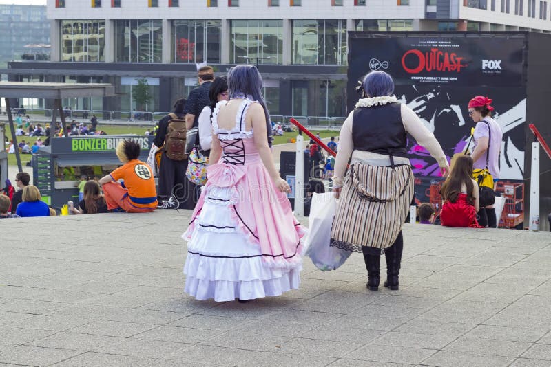 Comic Con London 2016 editorial image. Image of hair - 73569960