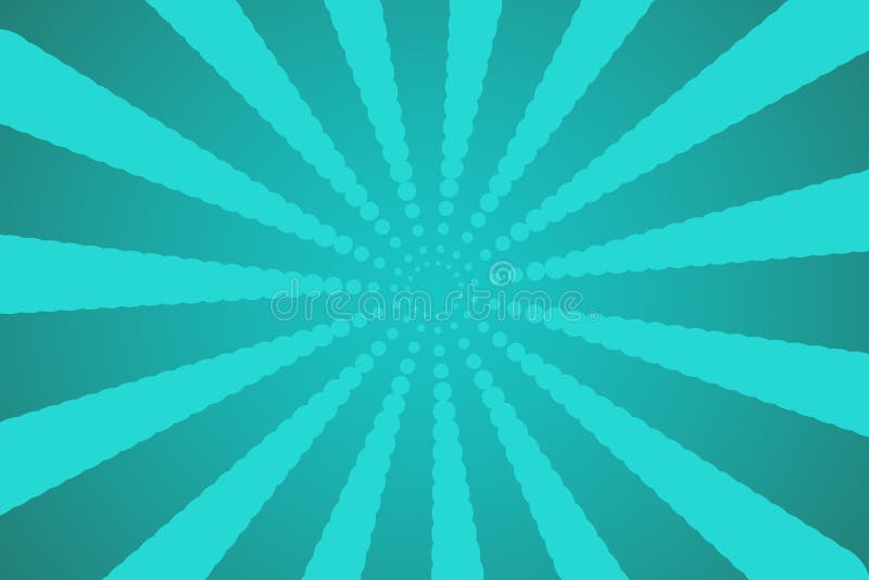 Comic Dotted Background. Retro Comic Blue Background with Circular Dots ...