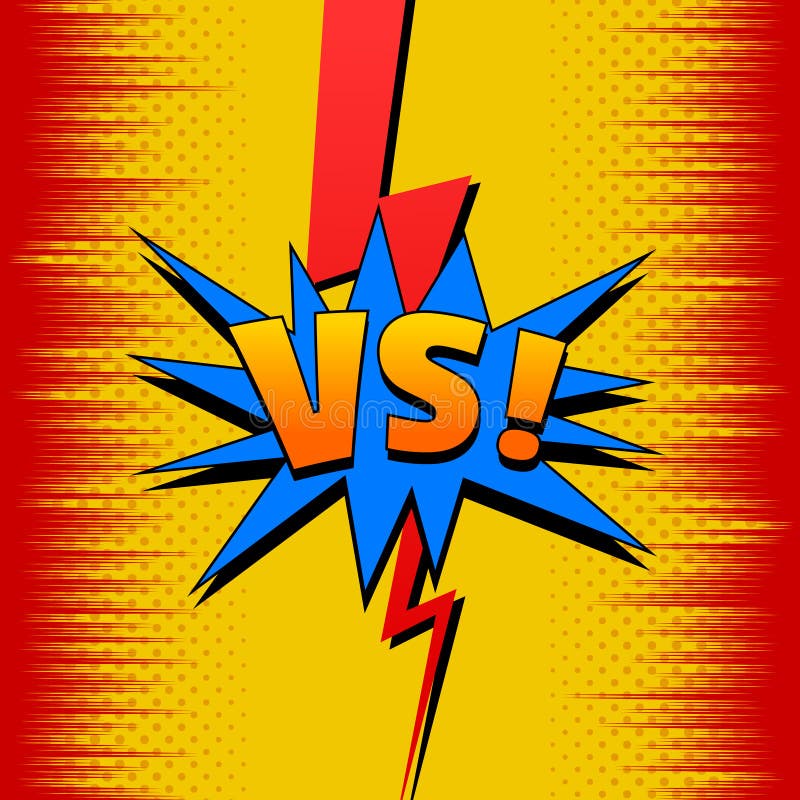 Comic Electric Shock Wording Dynamic Template Stock Vector ...