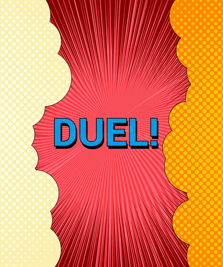 Duel Template Stock Illustrations – 2,737 Duel Template Stock ...