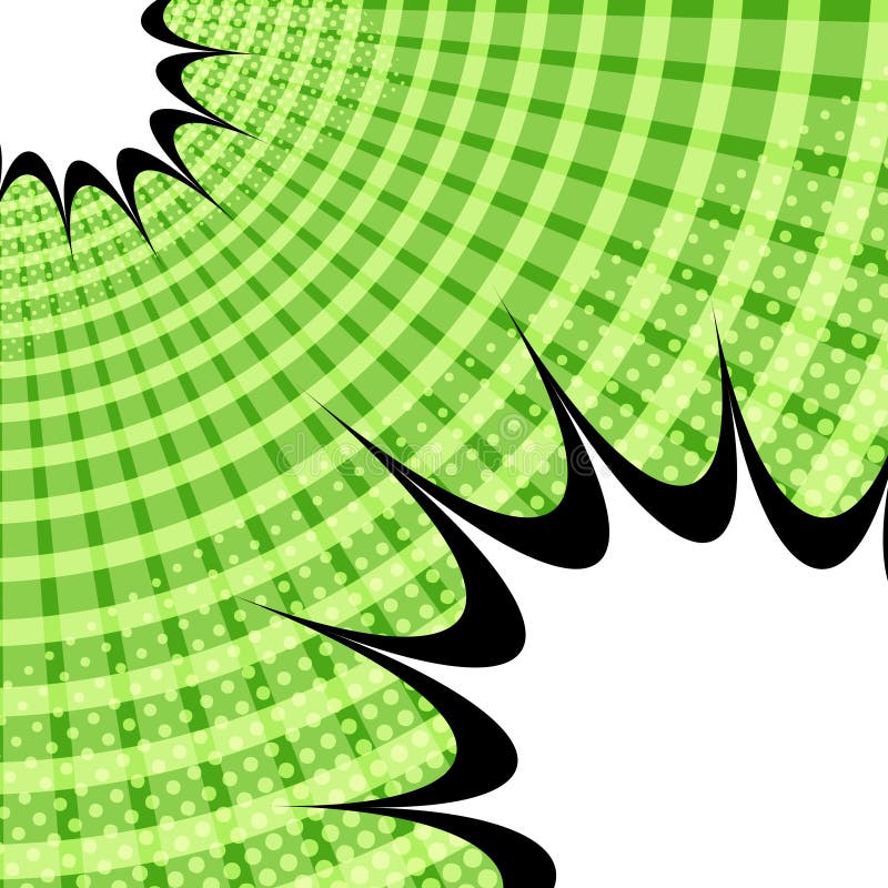 Comic Dynamic Abstract Template Stock Vector - Illustration of banner ...