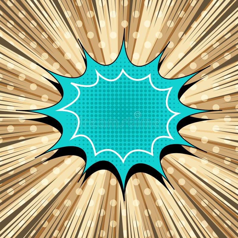 Comic Elegant Brown Bright Background Stock Vector - Illustration of ...