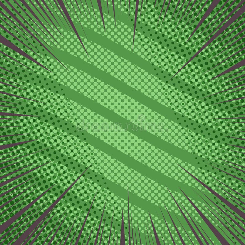 Comic Elegant Green Background Stock Vector - Illustration of layout ...