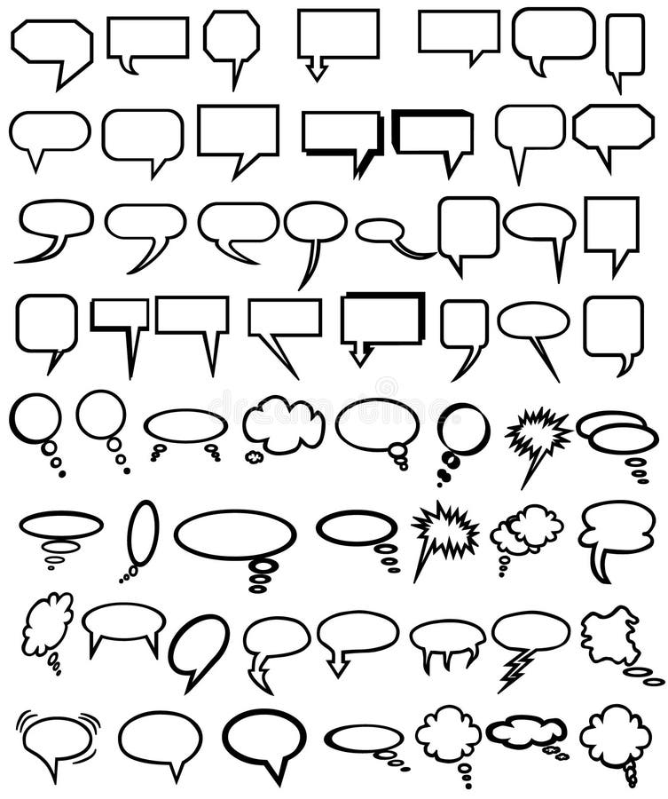 Comic elements stock vector. Illustration of design, elements - 12417201