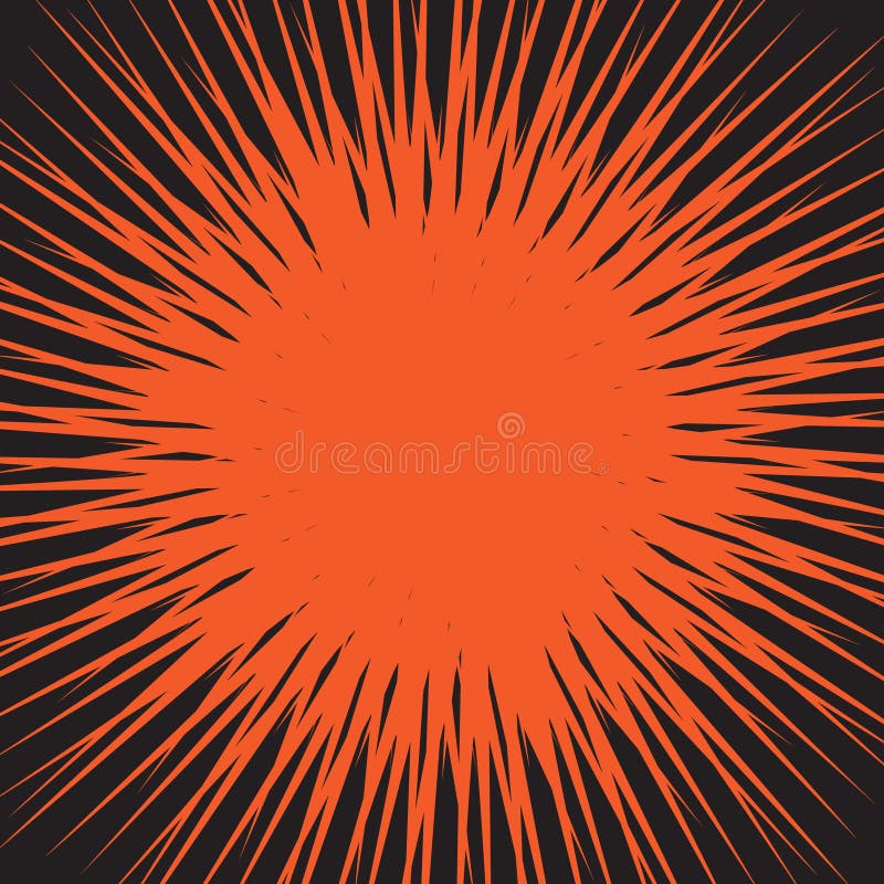 Comic Explosion Abstract Background Stock Vector - Illustration of copy ...