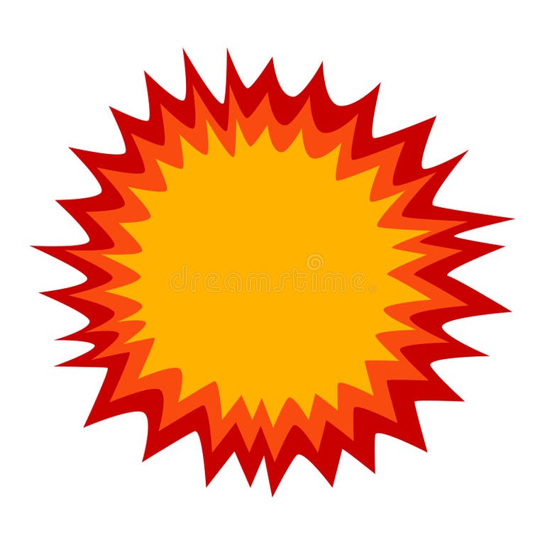 Comic Explosion Effect stock vector. Illustration of vector - 332820990