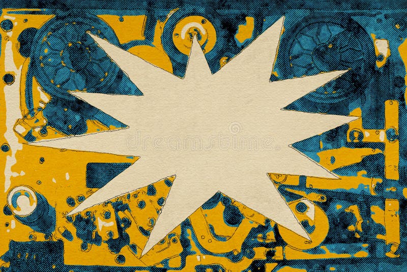 Comic Explosion Illustration Stock Illustration - Illustration of page ...