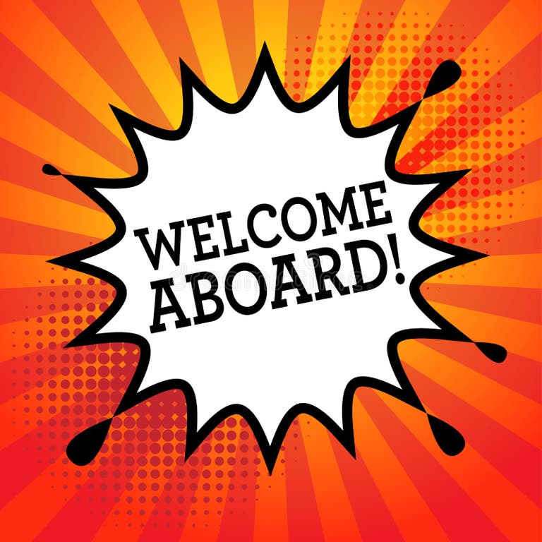 Welcome Aboard Stock Illustrations – 1,461 Welcome Aboard Stock ...
