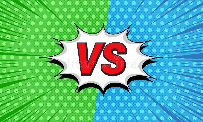 Comic Explosive Competition Stock Vector - Illustration of duel, beam ...