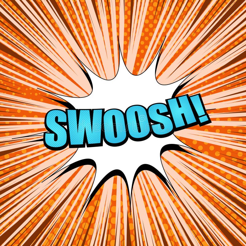 Comic Explosive Orange Concept Stock Vector - Illustration of ...