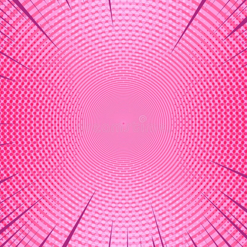 Comic Explosive Pink Background Stock Vector - Illustration of color ...