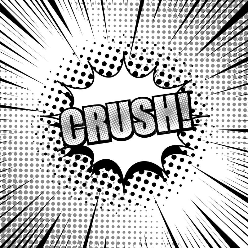 Comic explosive template stock vector. Illustration of crush - 179833382