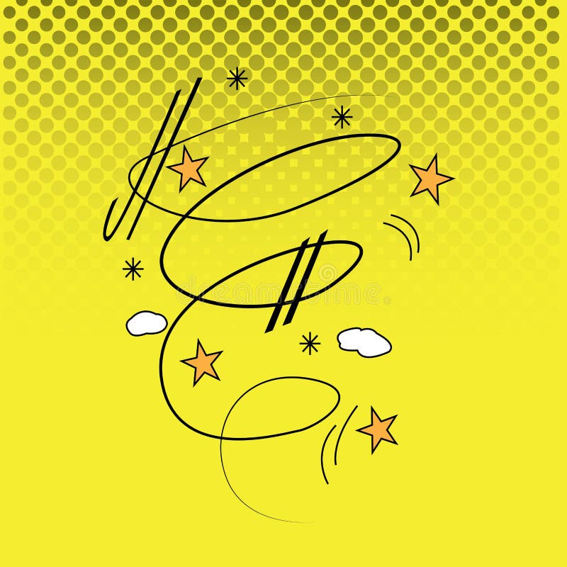 Comic expression stock illustration. Illustration of cartoon - 75875067