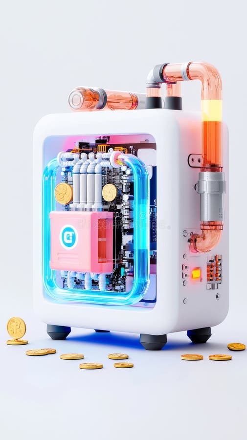 In this Comic, a Fictional Quantum Computer is Depicted As an Abstract ...