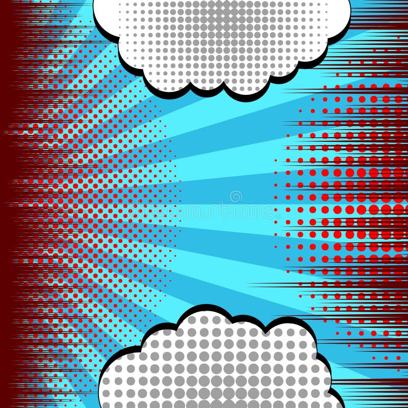 Comic fight concept stock vector. Illustration of blank - 169799447