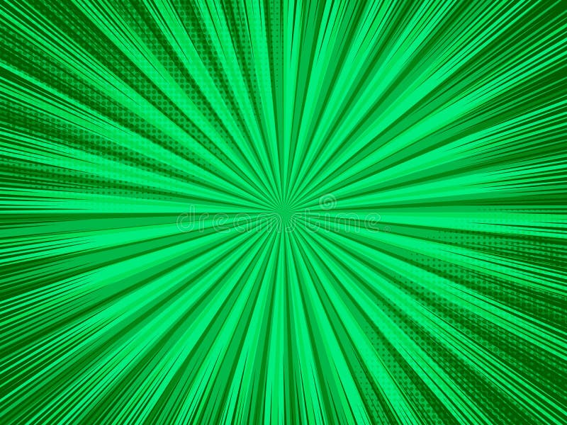 Comic Green Abstract Background Stock Vector - Illustration of comic ...