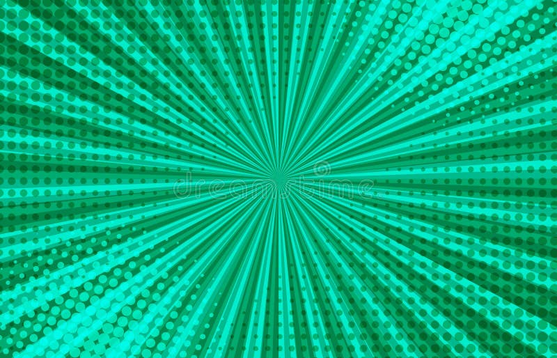 Comic Green Explosive Background Stock Vector - Illustration of effect ...