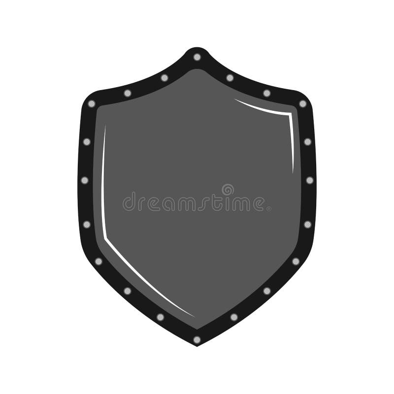 Comic heraldry shield icon stock vector. Illustration of comic - 126053442
