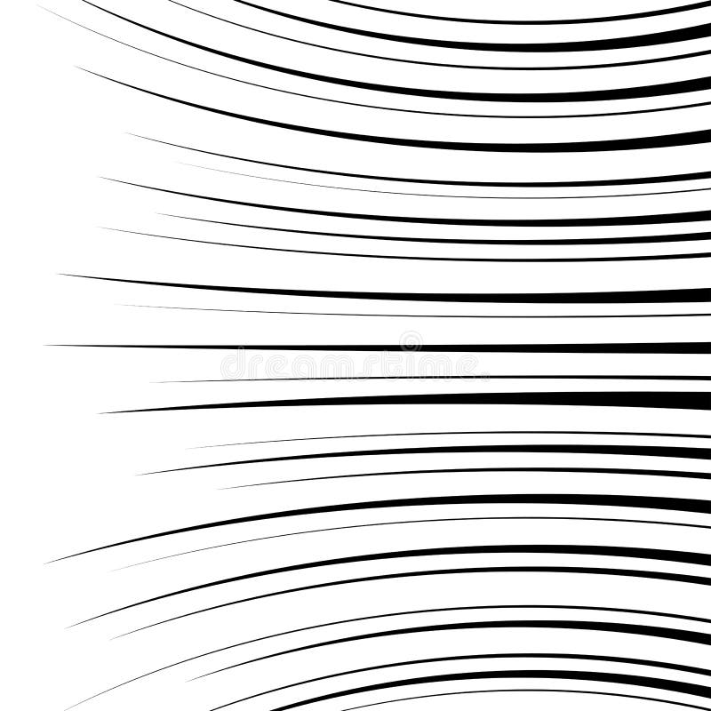 Comic Horizontal Curved Speed Lines Stock Illustrations – 8 Comic ...